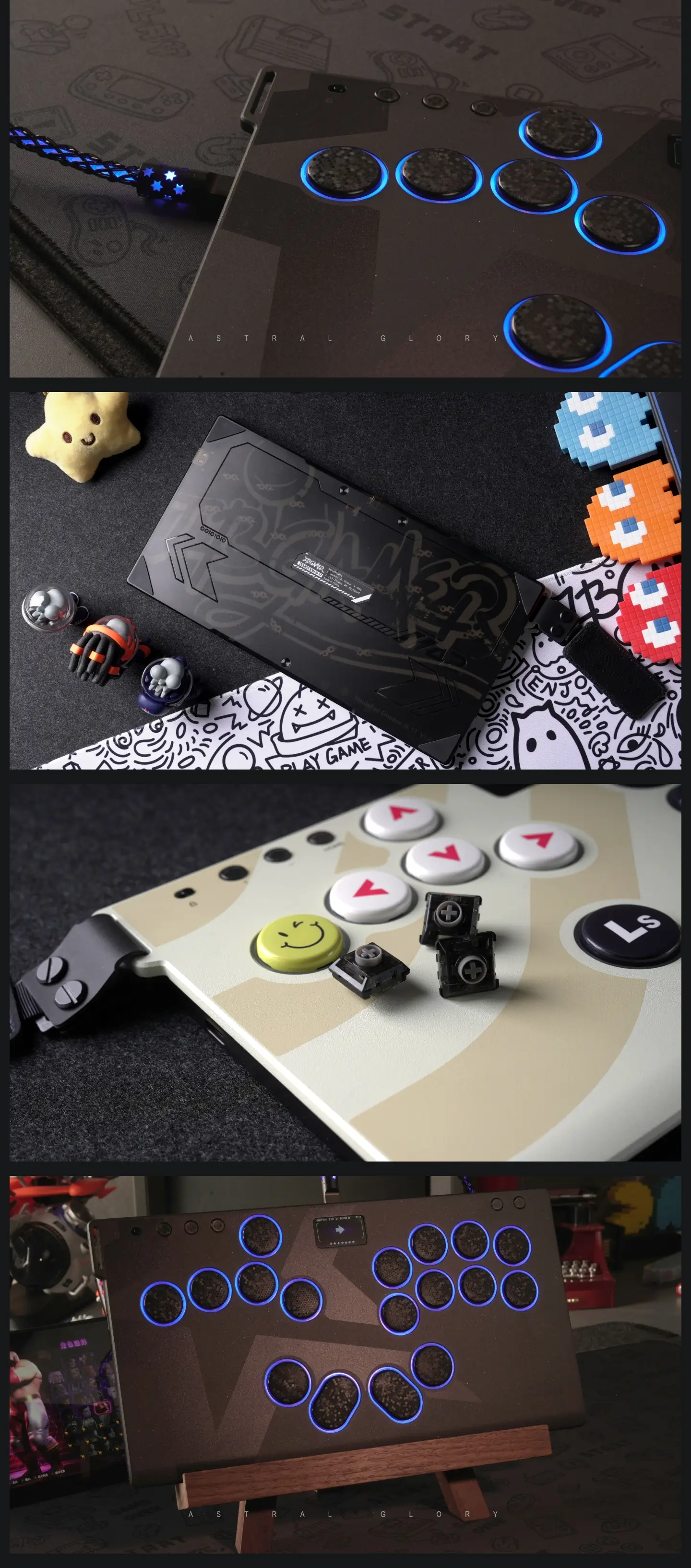 HautePad Emotion III-17 Hitbox Leverless Controller - TBGAMER