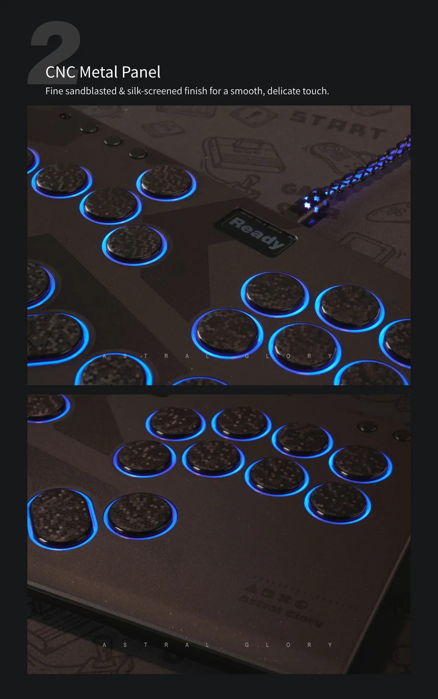HautePad Emotion III-17 Hitbox Leverless Controller - TBGAMER